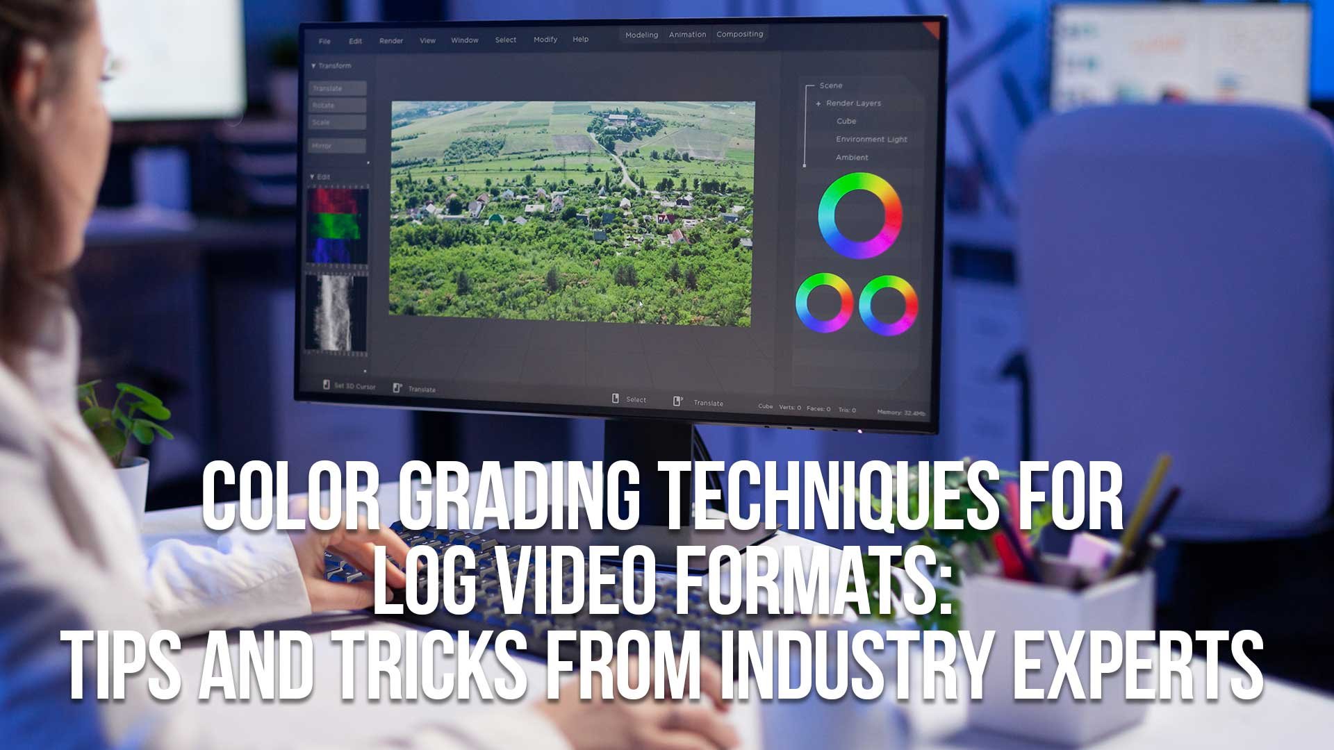 Color Grading Log Footage: Practical Workflow for Editors