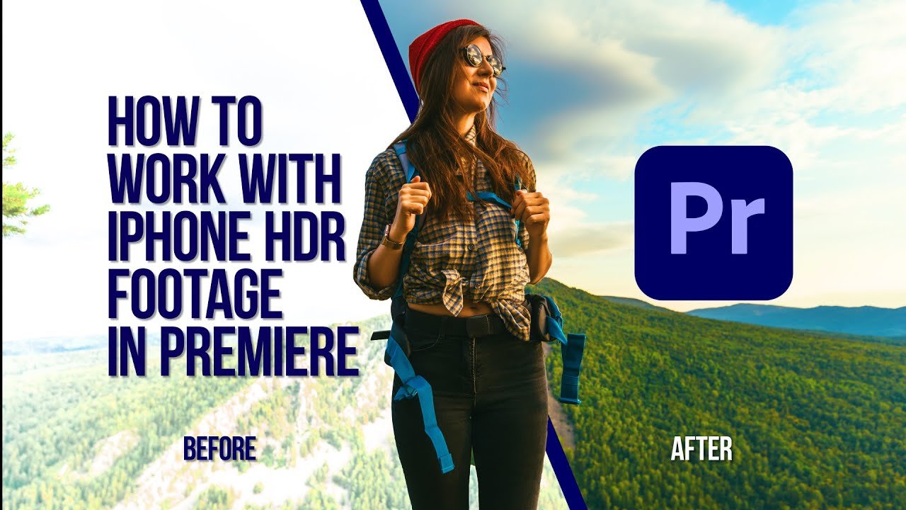 How to Work with iPhone HDR Footage in Premiere Pro | Joseph Nilo